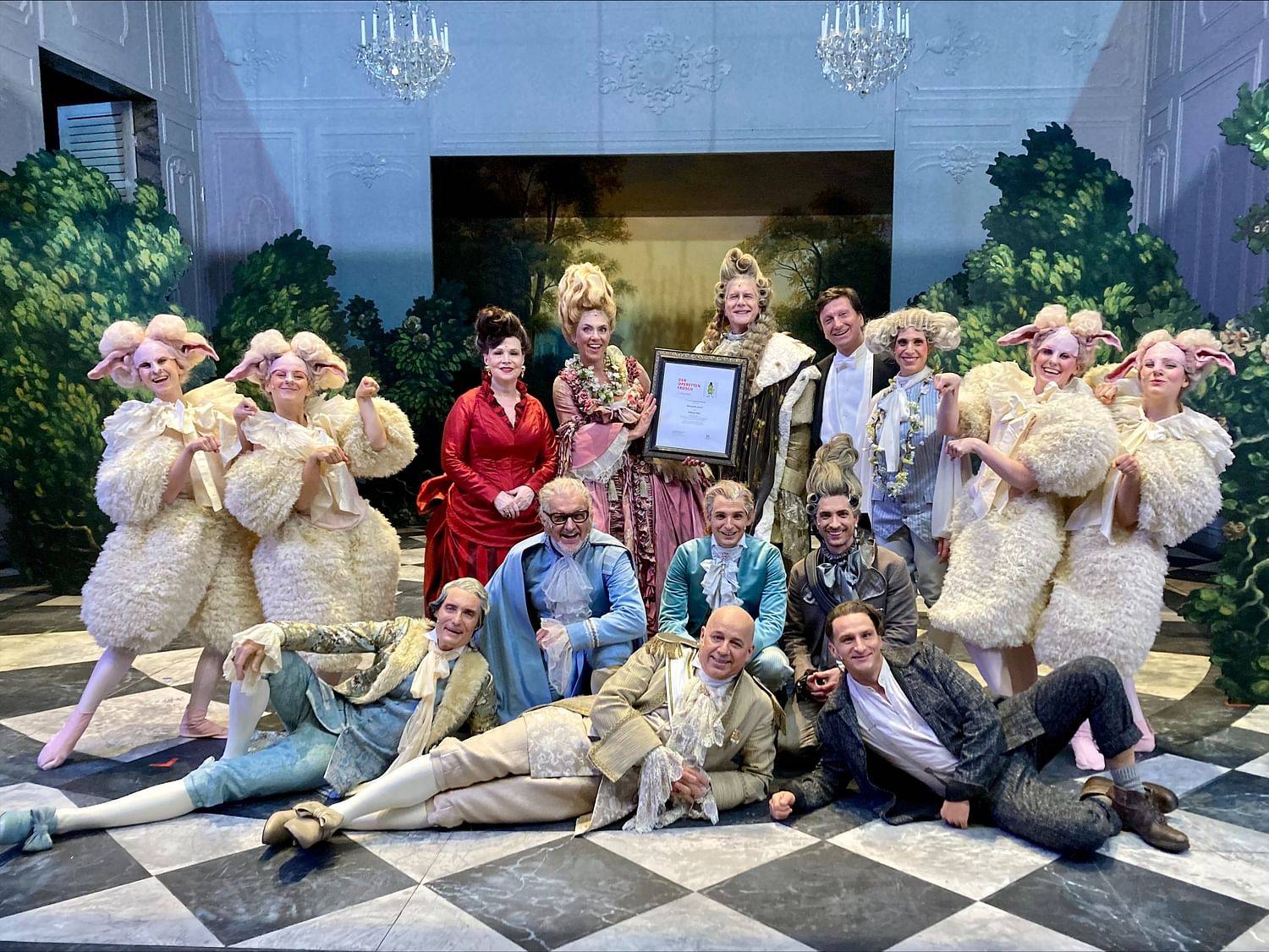 Der Operettenfrosch geht an Die Dubarry - Volksoper Wien